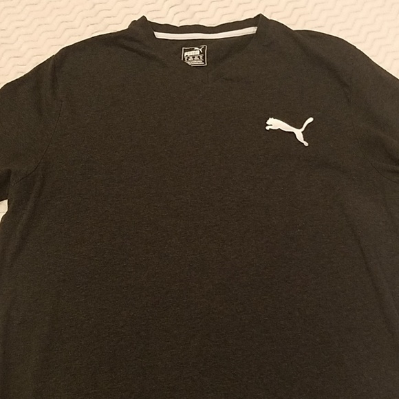 Puma | Shirts | Mens Puma Vneck Tshirt | Poshmark